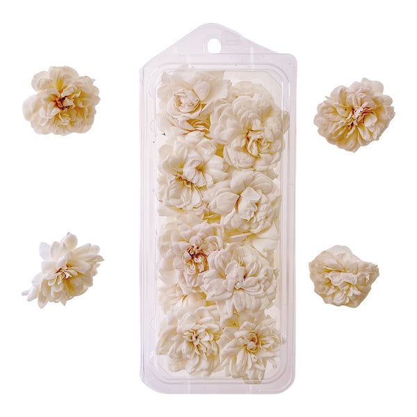 WHITE MINIATURE ROSES - Freeze Dried Edible Flowers by Bloomish ...