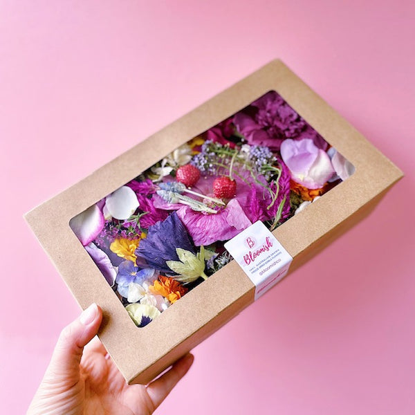 BESPOKE Bloomish Box - Seasonal Organic Freeze Dried Edible Flowers ...